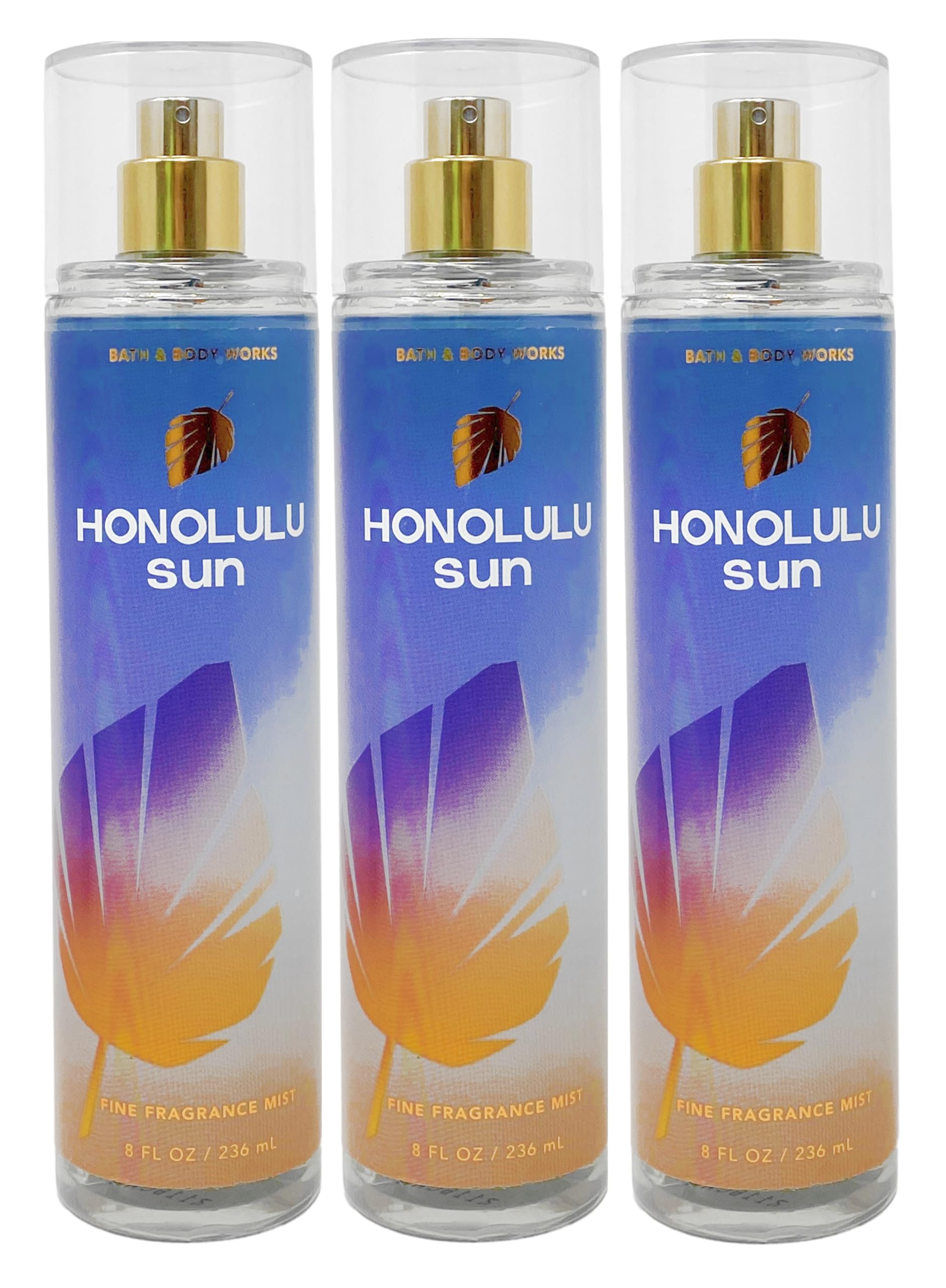 Bath & Body Works Honolulu Sun Fine Fragrance Mist - Lot of 3