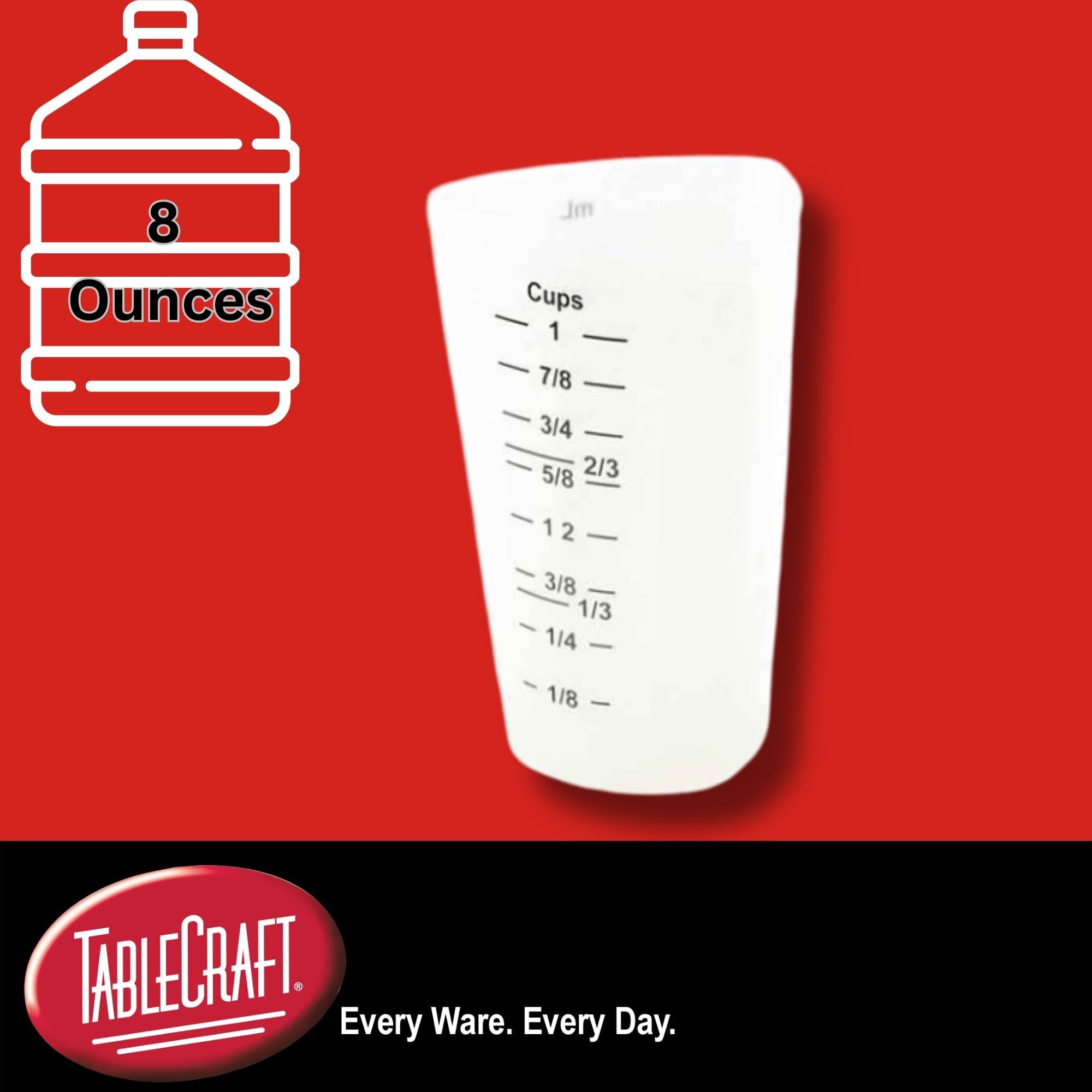 Flexible Measuring Cup, 1 Cup, Silicone