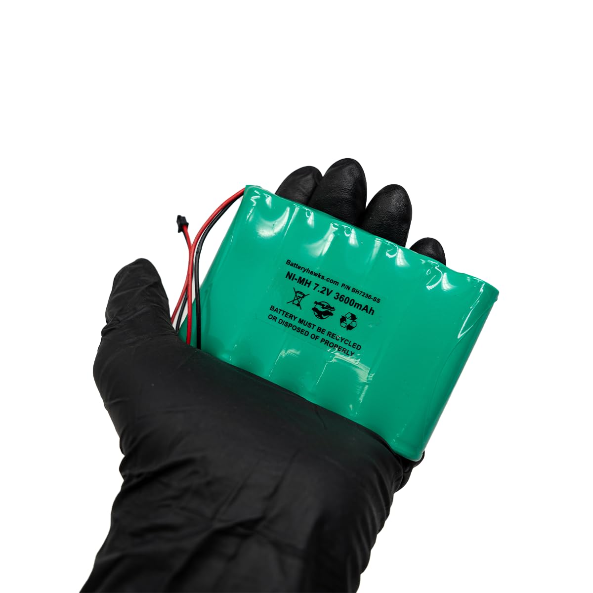 DSC IMPASSA 9057 Battery 6PH-H-4/3A3600-S-D22 7.2v 3600mAh Ni-MH Wireless Security System ADT SCW9057G-433