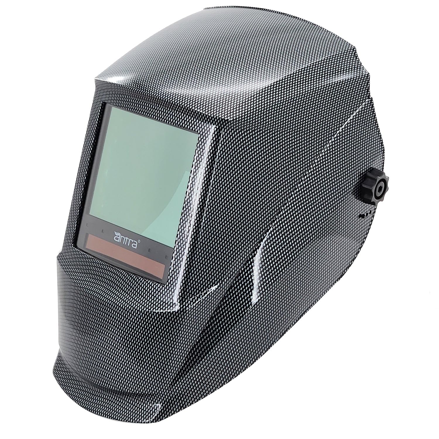 Antra True Color Auto Darkening Welding Helmet - Large Window 13.5 Sqi, Wide Variable Shade 4/5-13, Low TIG Amp Rating 2A - Precision Protection for Welding Excellence