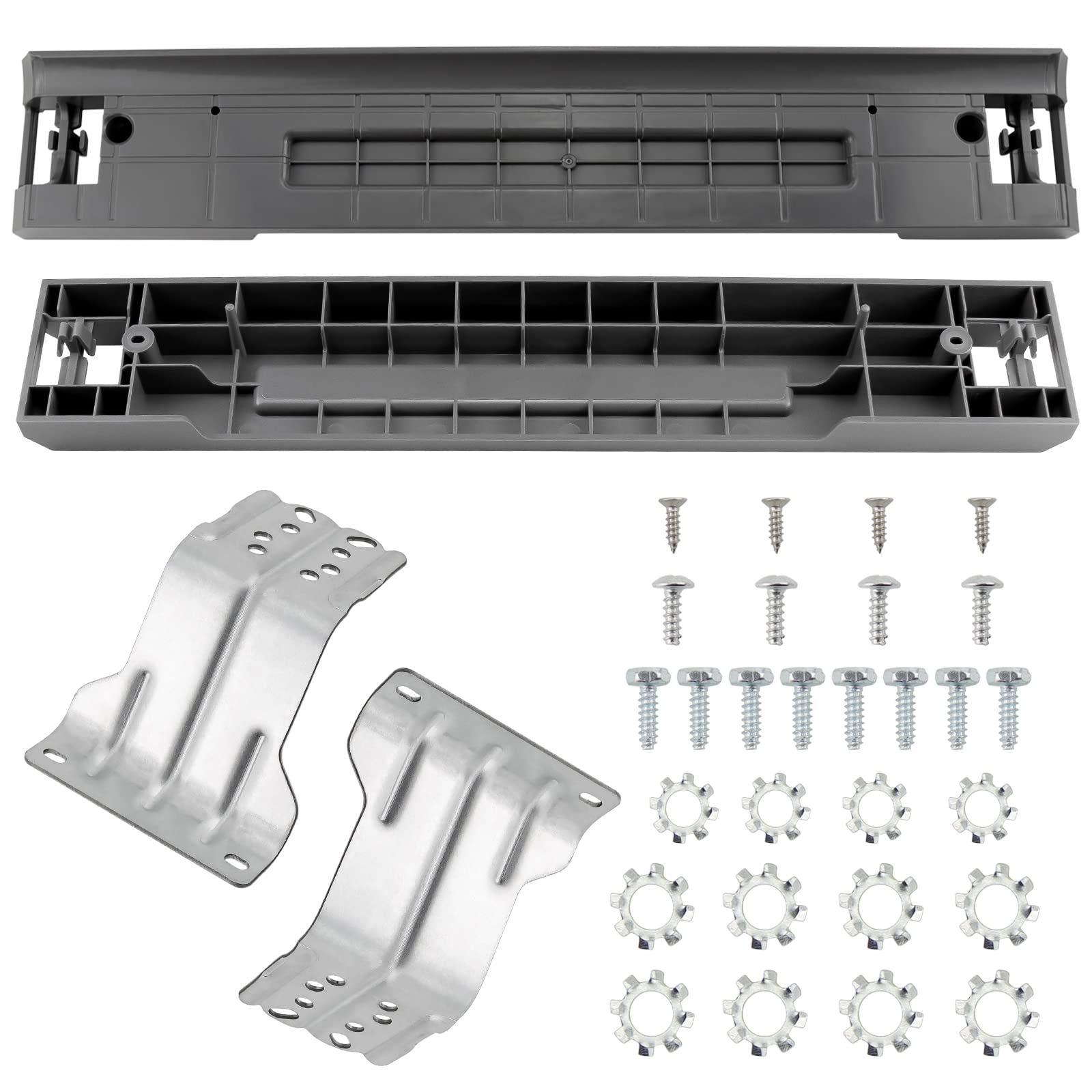 2024 UPGRADED SKK-7A SKK8K Samsung washer dryer stacking kit - Compatible for Samsung 27-Inch Front-Load Washers and Dryers - Samsung laundry stacking kit-Replaces Part SKK-7A, SKK-8K, SK-5A, SK-5AXAA
