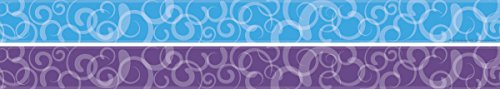 Barker Creek Double-Sided Border, Surf's Up! North Shore, Double-Sided with Coordinating Designs Printed on Each Side, 35 Feet of Border (12 35-inch Long Strips) per Pkg (974)