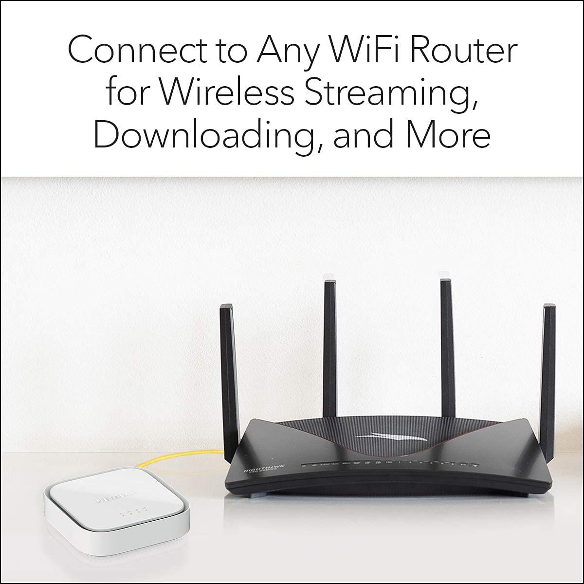 NETGEAR 4G LTE Broadband Modem (LM1200) β Use LTE as a Primary Internet Connection (Renewed)