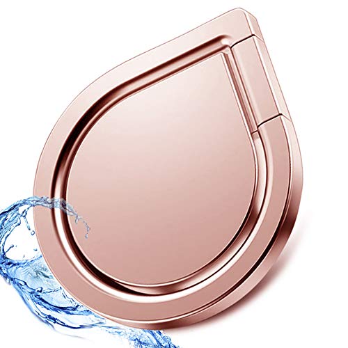 Cell Phone Ring Holder for Back of Phone Mount and Finger Grip iPhone Ring Kickstand (Rose Gold)