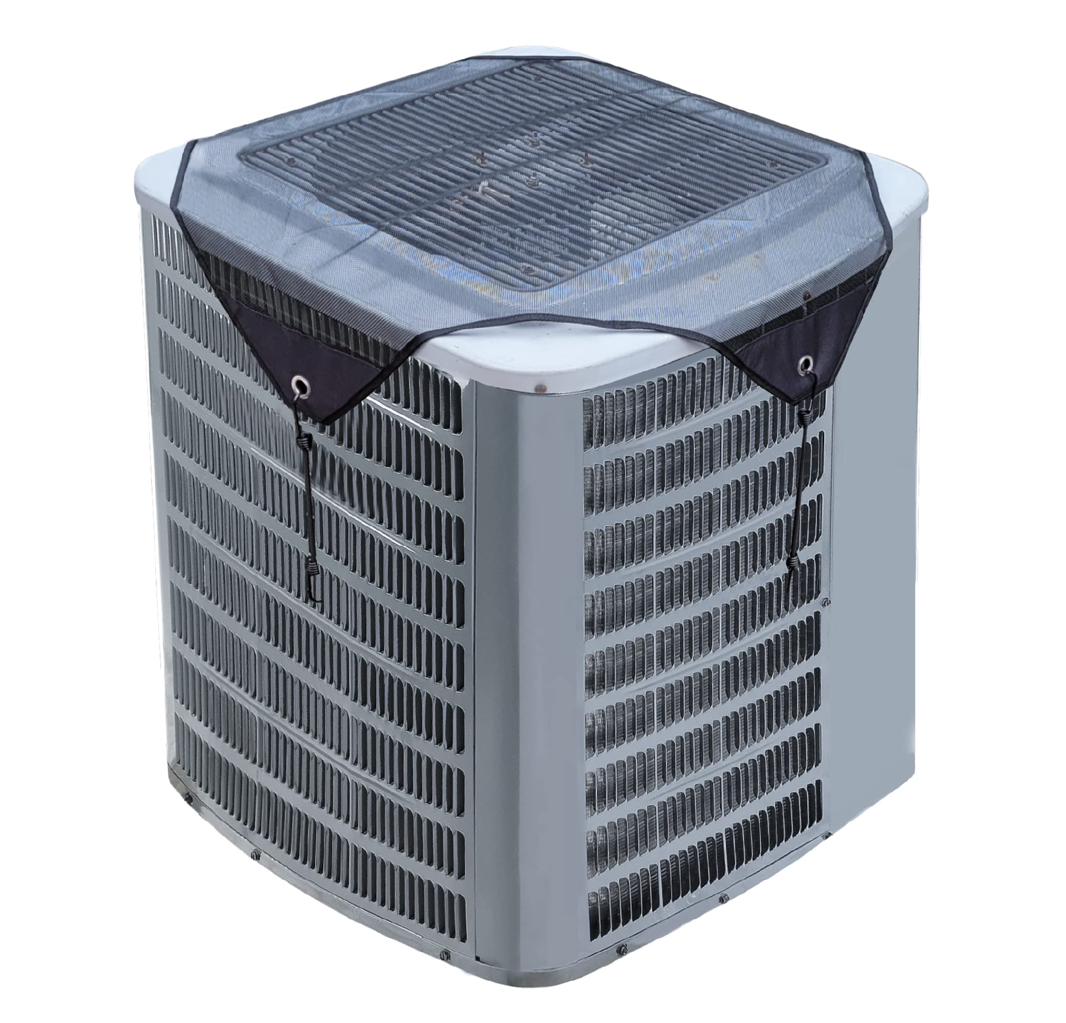 Air Conditioner Covers for Outside Units, Durable Leaf Guard Mesh Ac Cover for Outside Unit All Season Universal Condenser Heat Pump Cover for Outdoor Central AC Defender Set (36" x 36")