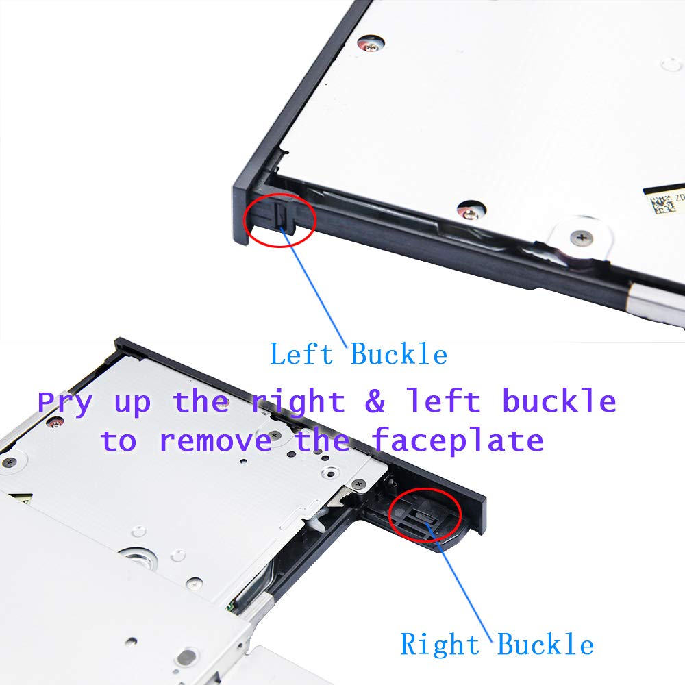 Dual Layer 6X BD-RE DL Blu-ray Burner, for Asus ROG G75 G73 G74 Series G75VW G75V G74SX G74S G73SW G73JH G73JW Gaming Laptop, 8X DVD+-R/RW CD-RW Writer Player, Internal Optical Drive Replacement