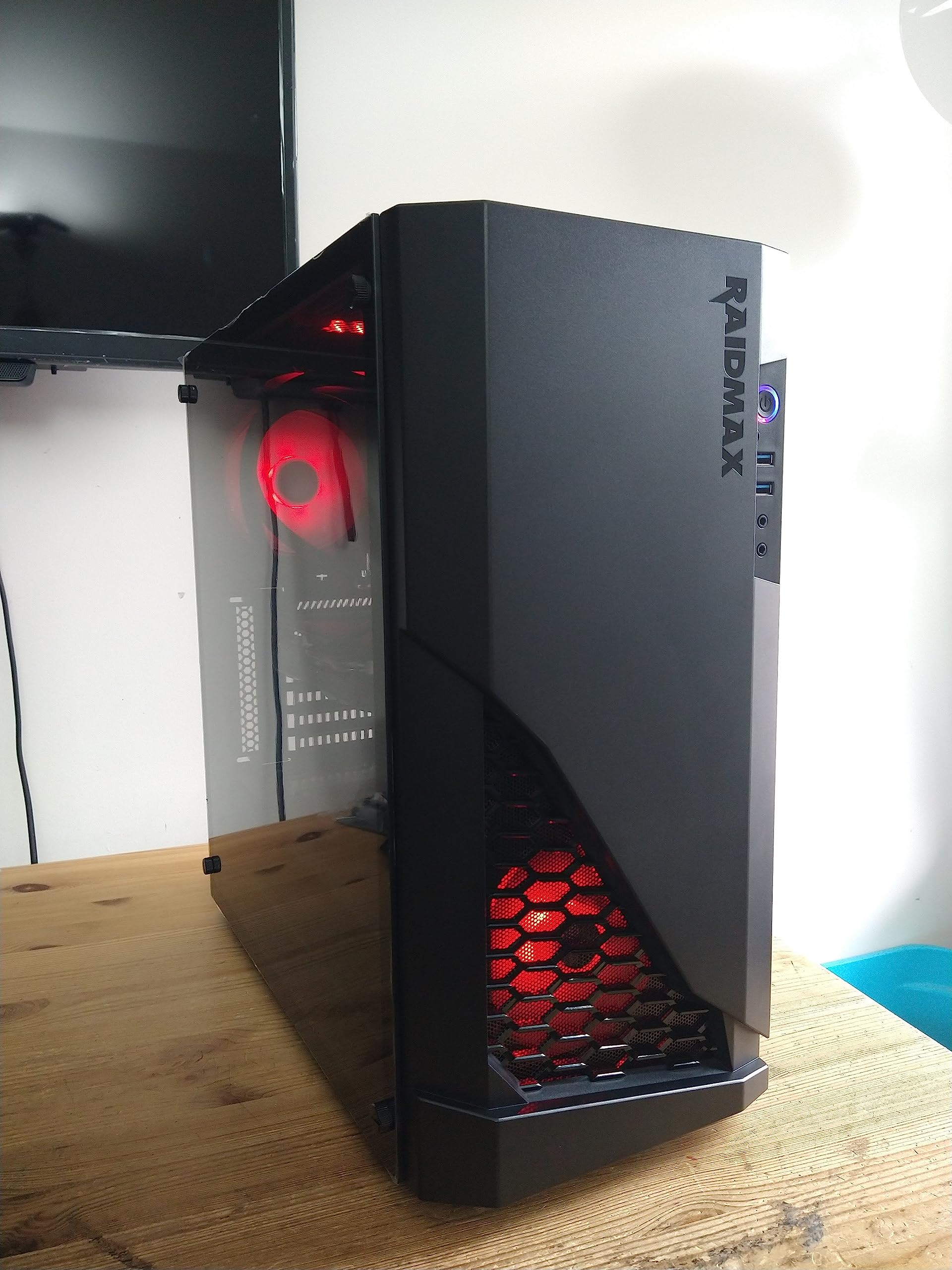 Centaurus Andromeda 2 Gaming PC, Ryzen 9 5900X 12-Core, Radeon RX 7800 XT, 32GB RAM, 1TB NVMe SSD, Windows 11 Professional, AC WiFi | Fast Desktop Computer for Games, Editing Processing Video, Trading