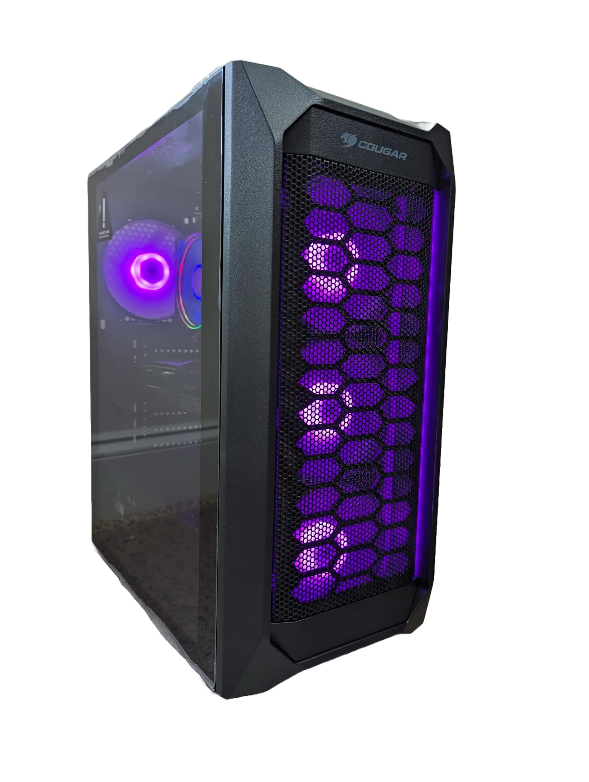 Centaurus Helios 3 Gaming PC, Intel i7 12700K, GeForce RTX 4060, 32GB RAM, 1TB NVMe SSD, Windows 11 PRO, AC WiFi. Fast Desktop Computer for Gamers and Professional apps, VR Ready, RGB, Glass Window!