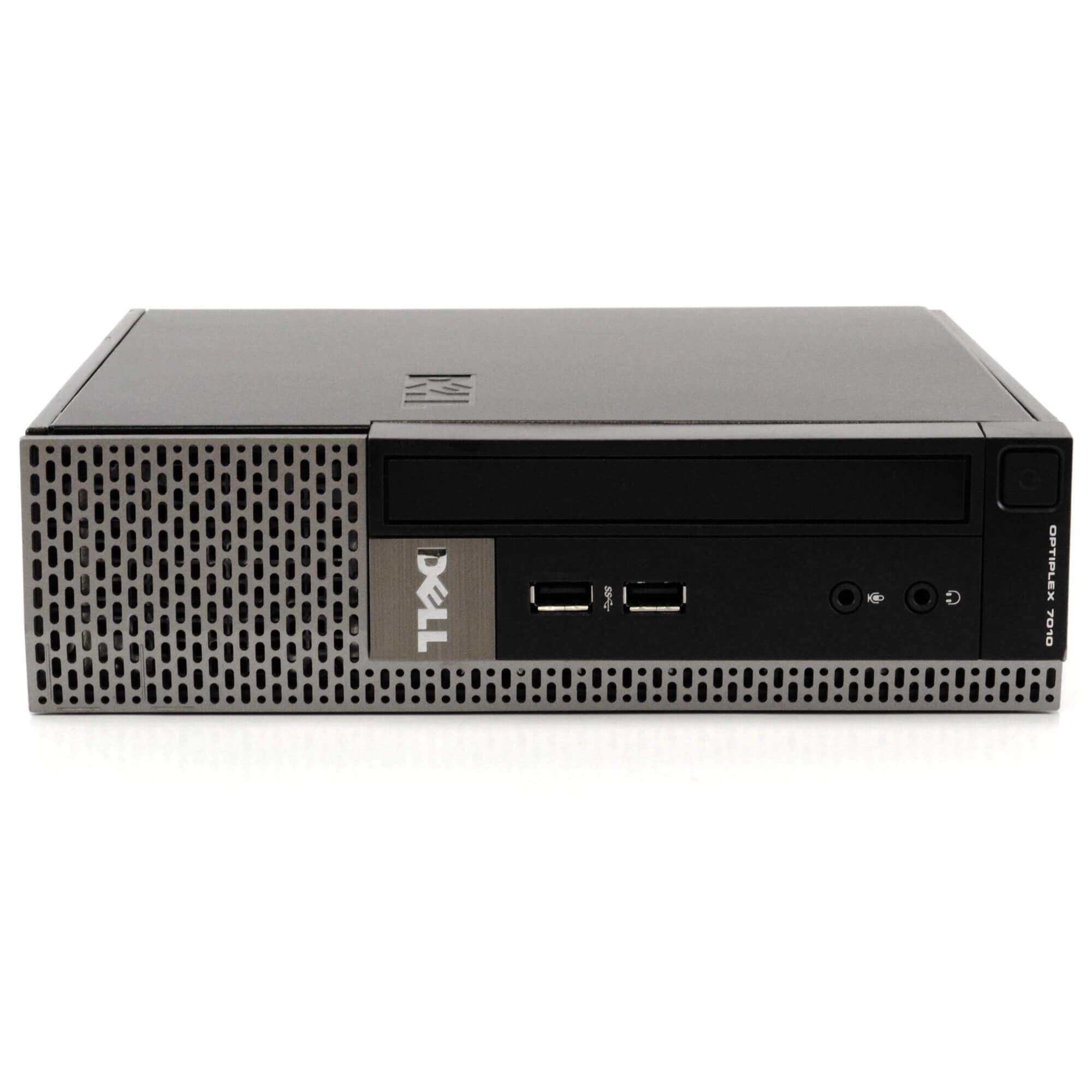 Dell OptiPlex 7010 Ultra Small Space Saving PC Desktop Computer, Intel Quad Core i5, 8GB RAM, 500GB HDD, Windows 10 Pro, New 16GB Flash Drive, Wireless Keyboard & Mouse, DVD, WiFi (Renewed)
