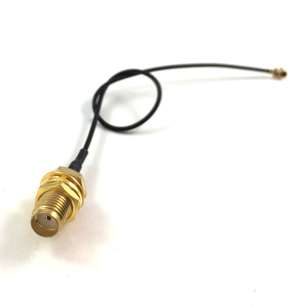 CENXIFJUDZ Replacement PS4 WiFi Antenna 2.4Ghz 6dbi Wireless Router Omni Aerial with SMA Male Connector with SMA Female to UFL. iPex Pigtail Cable 1.13 15cm