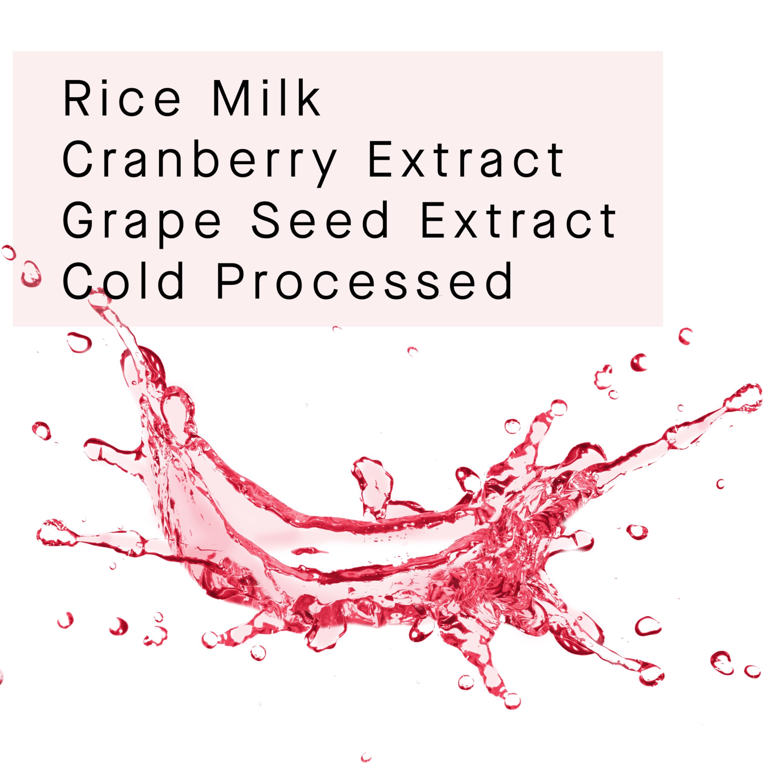 Arcona Cranberry Extract and Rice Toner - Hydrating Milky Brightening Tonic for Glowing Skin. 4.05 fl oz., Made in The USA