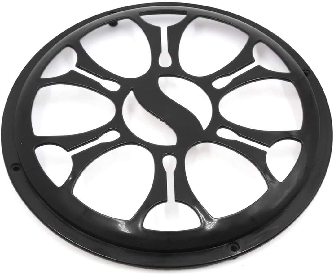 AUTUT 2 Pcs 6-Inch Universal Fit Car Speaker Cover, Hollow Sub Woofer Subwoofer Cover