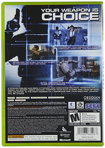 Alpha Protocol - Xbox 360