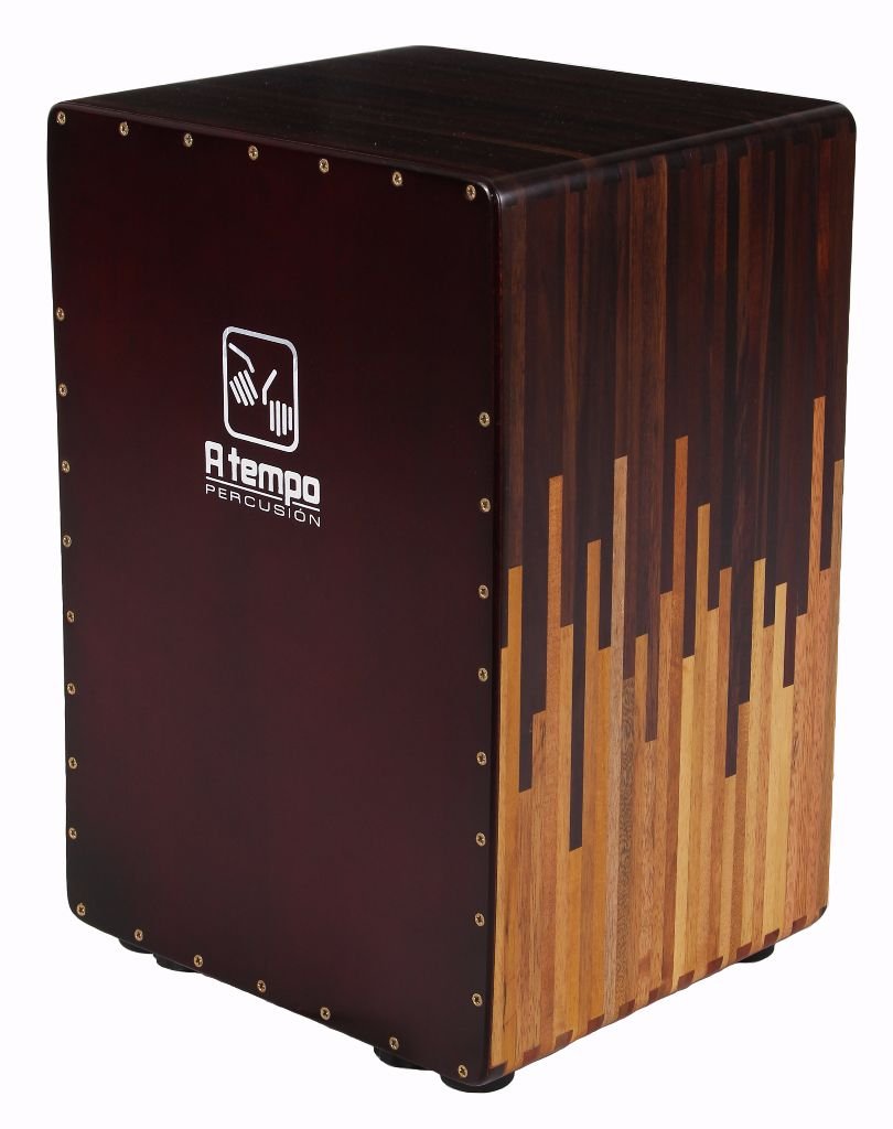 A Tempo Percussion Cajon, Brown (CJ-CASCA-TS)