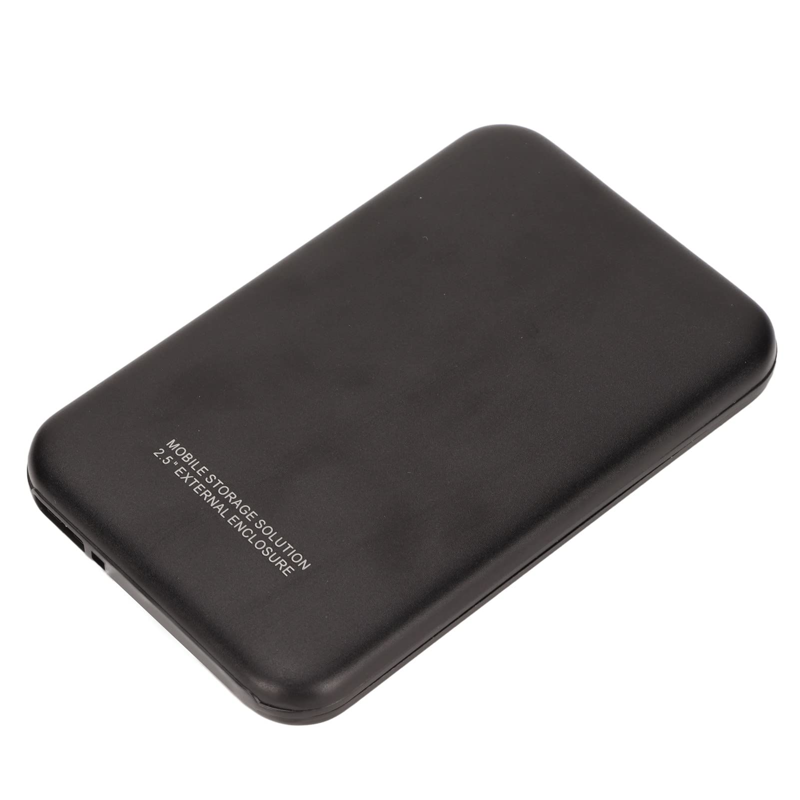 2.5in Hard Drive Enclosure, Enclosure SATA to USB 3.0 Adapter, Plug and Play Black Computer Hard Drive Enclosure with UASP