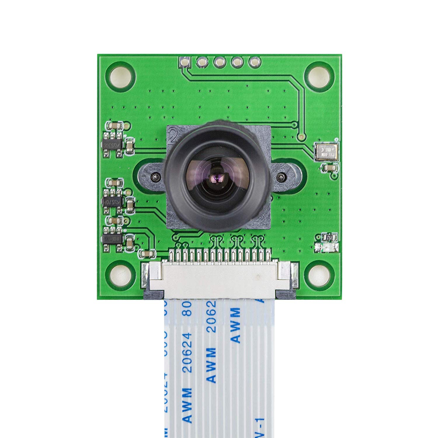 Arducam Lens Board OV5647 Sensor for Raspberry Pi Camera, Adjustable and Interchangeable Lens M12 Module, Focus and Angle Enhancement for Raspberry Pi 5/4/3/3 B+