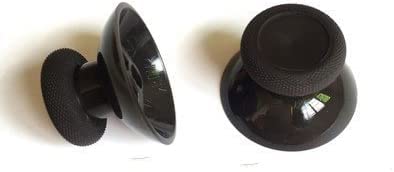 2 PCS Analog Thumbstick Cover Case Joystick Thumb Sticks Cap for Xbox ONE, Xbox ONE S Slim, Xbox ONE X PS4 Controller (Black)
