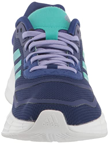 adidas Women's Duramo 10 Running Shoe, Legacy Indigo/Mint Rush/Light Purple, 11