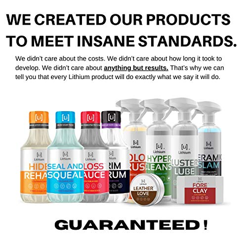Lithium Double Tap Car Wash Shampoo is An Extremely Unique Blend of PH Balanced Cleaning Soap, Essential Oils, and Eucalyptus. A Combination That Lubricates, While It Cleans and Rehydrates, your Paint With Every Wash. Incredible With 5 Gallon Buckets, Pre