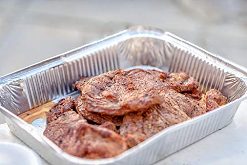 Aluminum Pans Full Size, Large Disposable Roasting & Baking Pan, 21"x13" Deep Foil Pans (20 Pack) Extra Heavy Duty Chafing Trays for Hotels, Restaurants, Caterers, Steam Table, Buffets & Bakeware