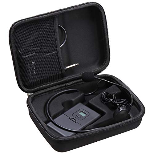 Aproca Hard Storage Travel Case Bag Fit Fifine K037B Wireless Microphone System