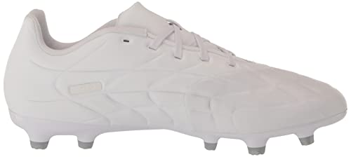 adidas Unisex Copa Pure.3 Firm Ground Soccer Shoe, White/White/White, 11 US Men