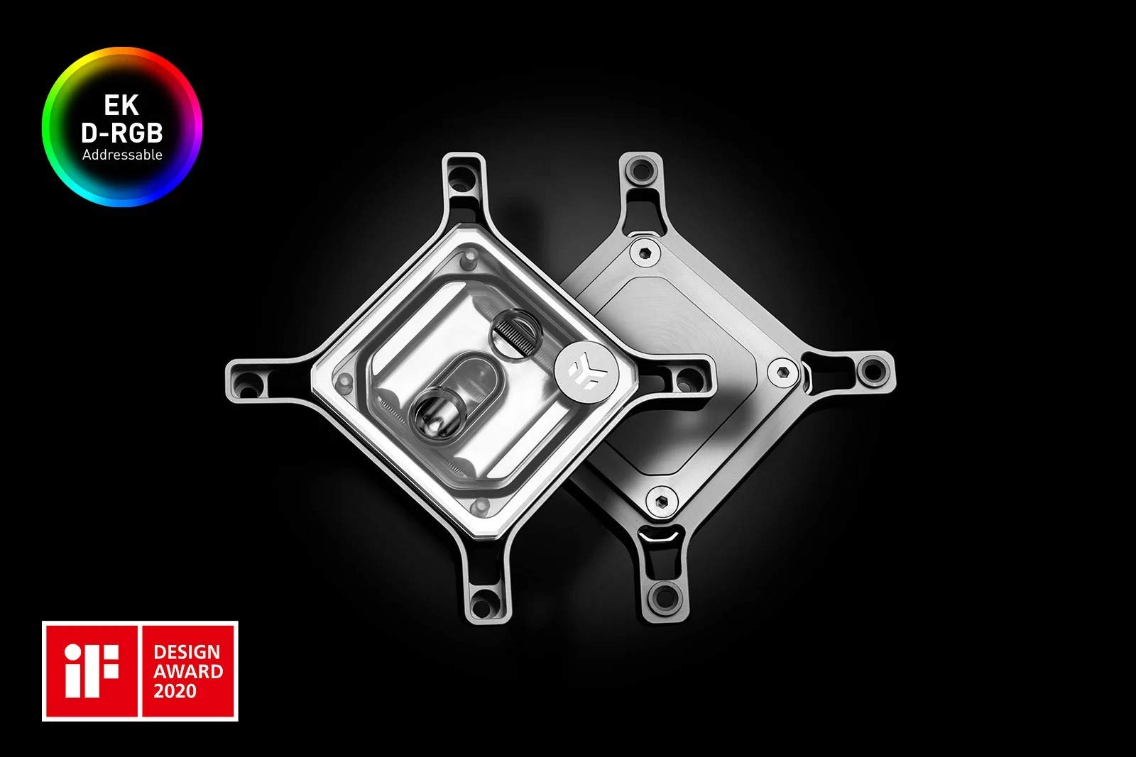 EK Water Blocks EK-Quantum Magnitude D-RGB 20XX Wasserkühler - Nickel + Acrylic