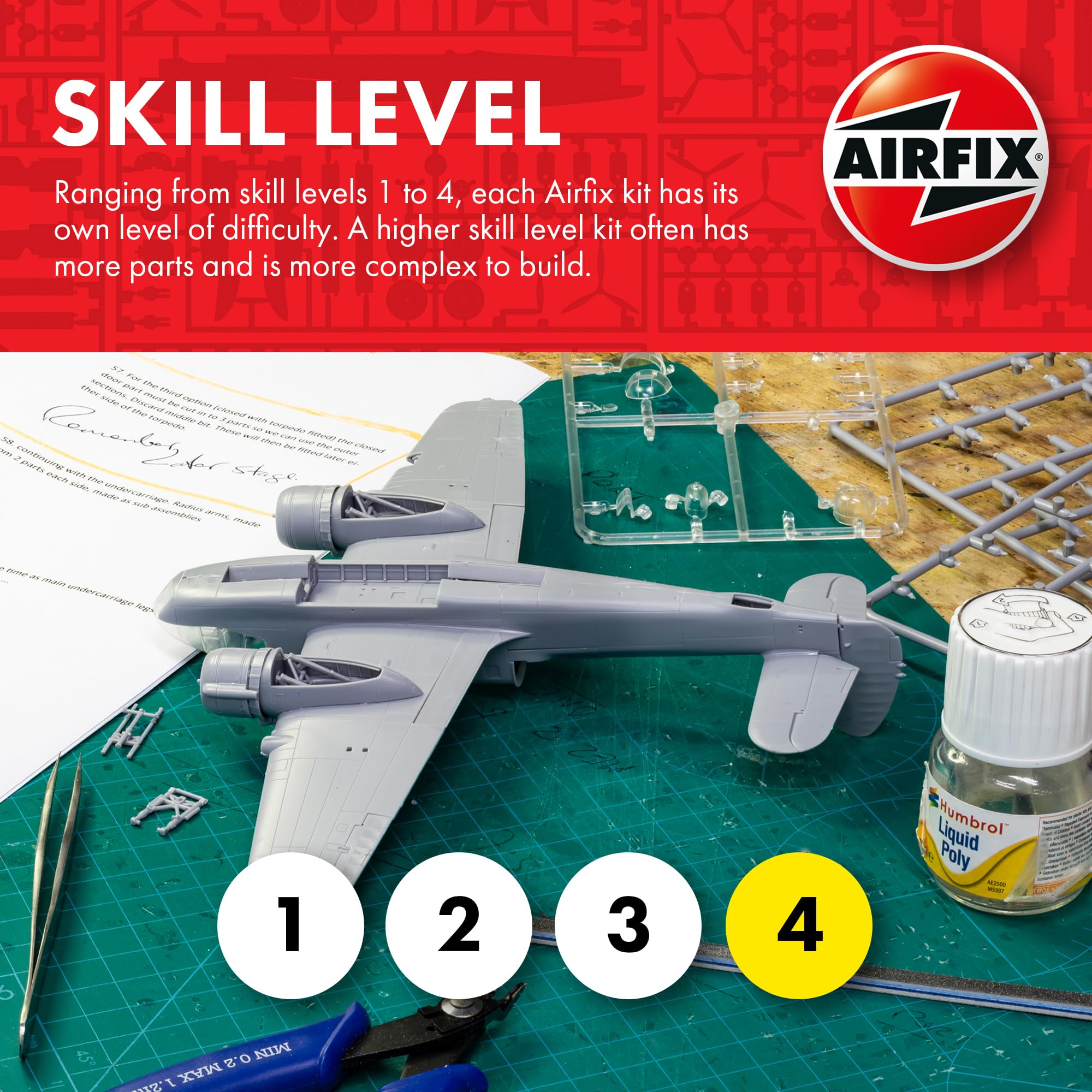 Airfix Tiger I Early Version Operation Citadel 1:35 WWII Military Tank Plastic Model Kit A1354