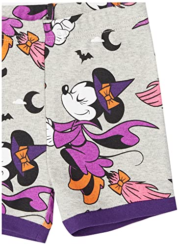 Amazon Essentials Disney | Marvel | Star Wars Toddler Girls' Pajama Set (Previously Spotted Zebra), Minnie/Halloween, 4T