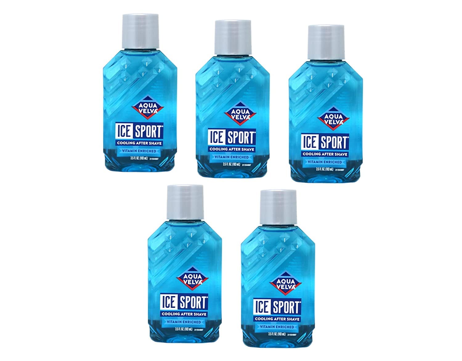 Aqua Velva Ice Sport Cooling After Shave 3.50 Ounce (Value Pack of 5)