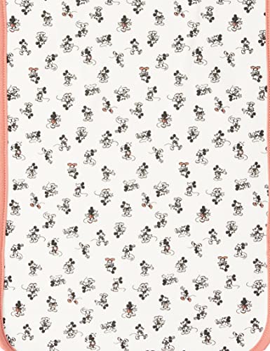 Amazon Essentials Disney | Marvel | Star Wars Unisex Kids' Burp Cloths, Pack of 6, 6-pack Mickey Expressions, One Size
