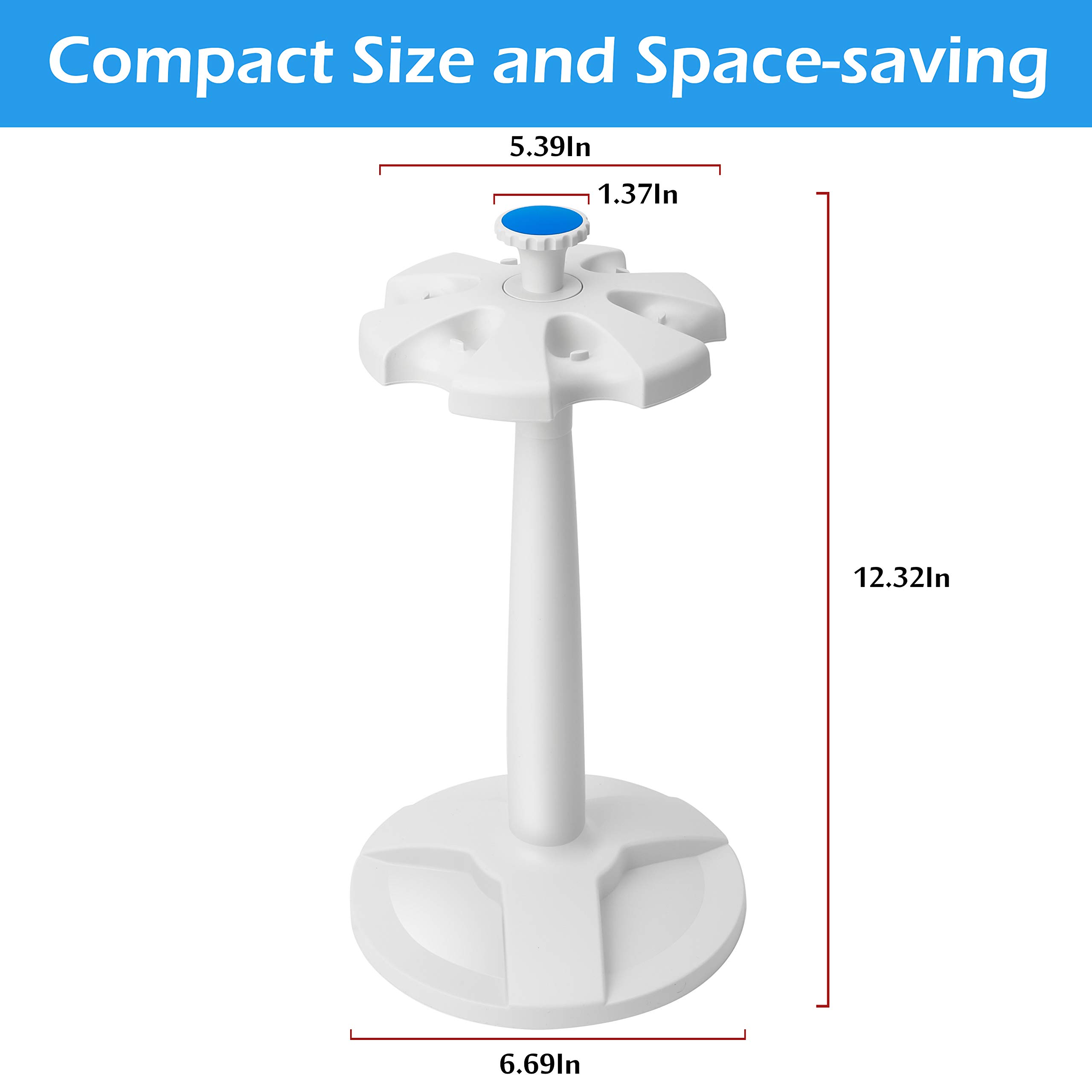 Pipette Holder Four E's Scientific Laboratory Pipette Stand, Four E's Pipette Stand Holds up to 6 Pipettors