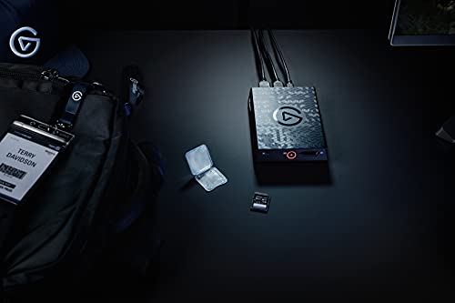 Elgato 4K60 S+, External Capture Card, Record in 4K60 HDR10 with ultra-low latency to PC or SD Card on PS5/PS4, Xbox Series X/S, Xbox One X/S, in OBS and other broadcasting software, for Windows