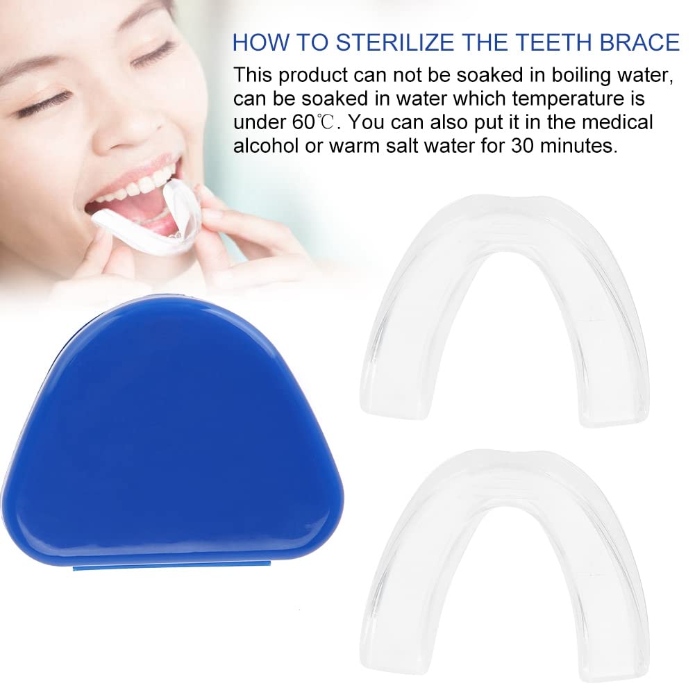 4 pcs Nighttime Teeth Grinding Guards - Breathable Silicone Mouthguards for Adults and Children, Protect Teeth Against Grinding During Sleep and Outdoor Activities