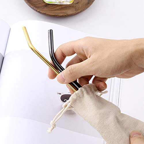 20Pcs Straw Carrying Cases, (Length: 9.8in/25cm) Straw Pouch, Travel Bag for Straw/Cutlery and Cleaning Brush Straws, Safety and Reusable Straw Case