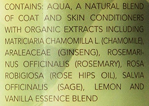 Best Shot Scentament Spa Botanical Body Splash, Detangler Spray, Body Spray for Pets, Cat and Dog Cologne Spray, Lemon Vanilla, 8 Oz.