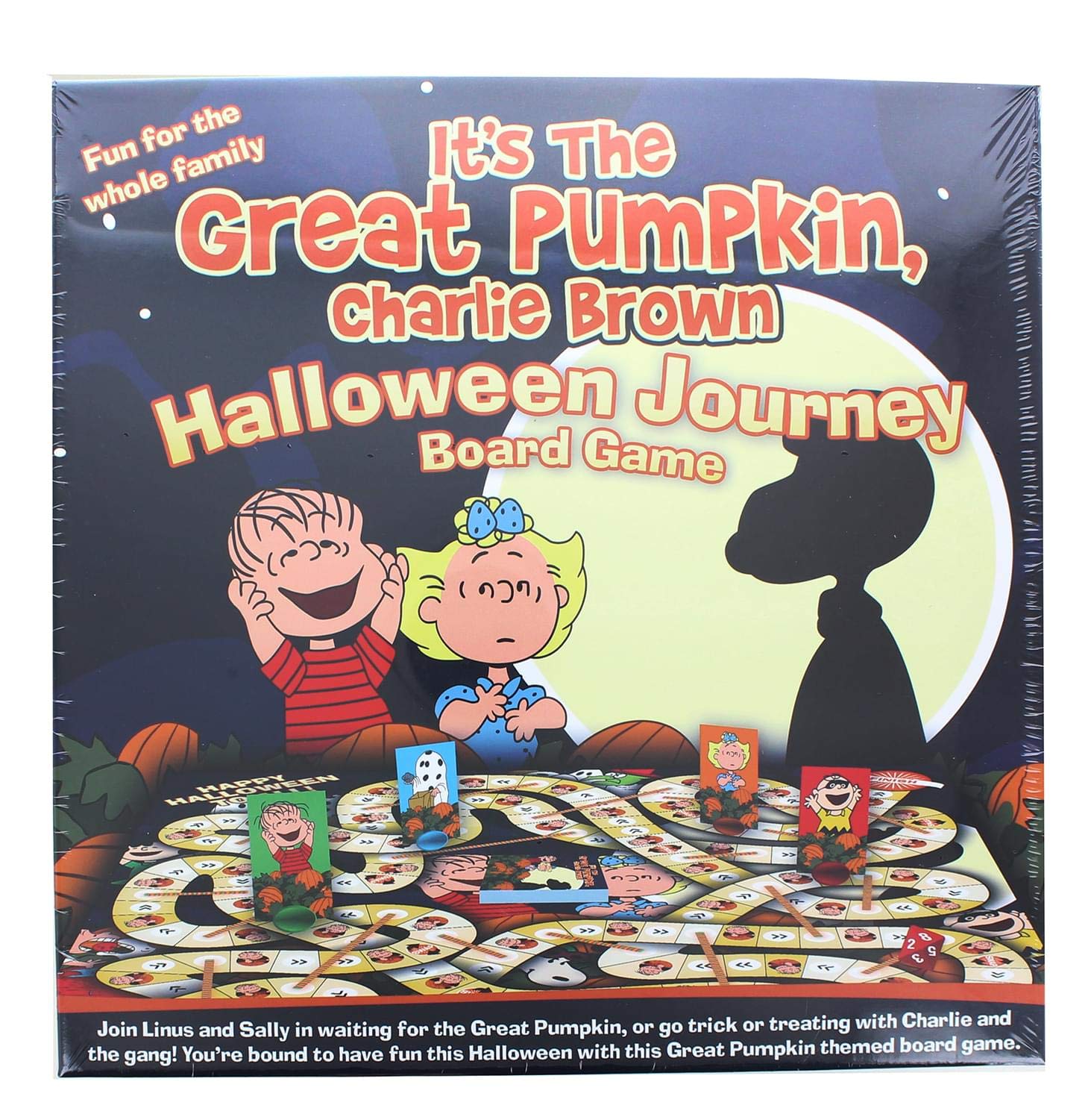 AQUARIUS Peanuts Great Pumpkin Board Game - Peanuts Themed Board Game - Fun Family Holiday Gift for Kids & Adults - Officially Licensed Peanuts Comics & Show Merchandise & Collectibles