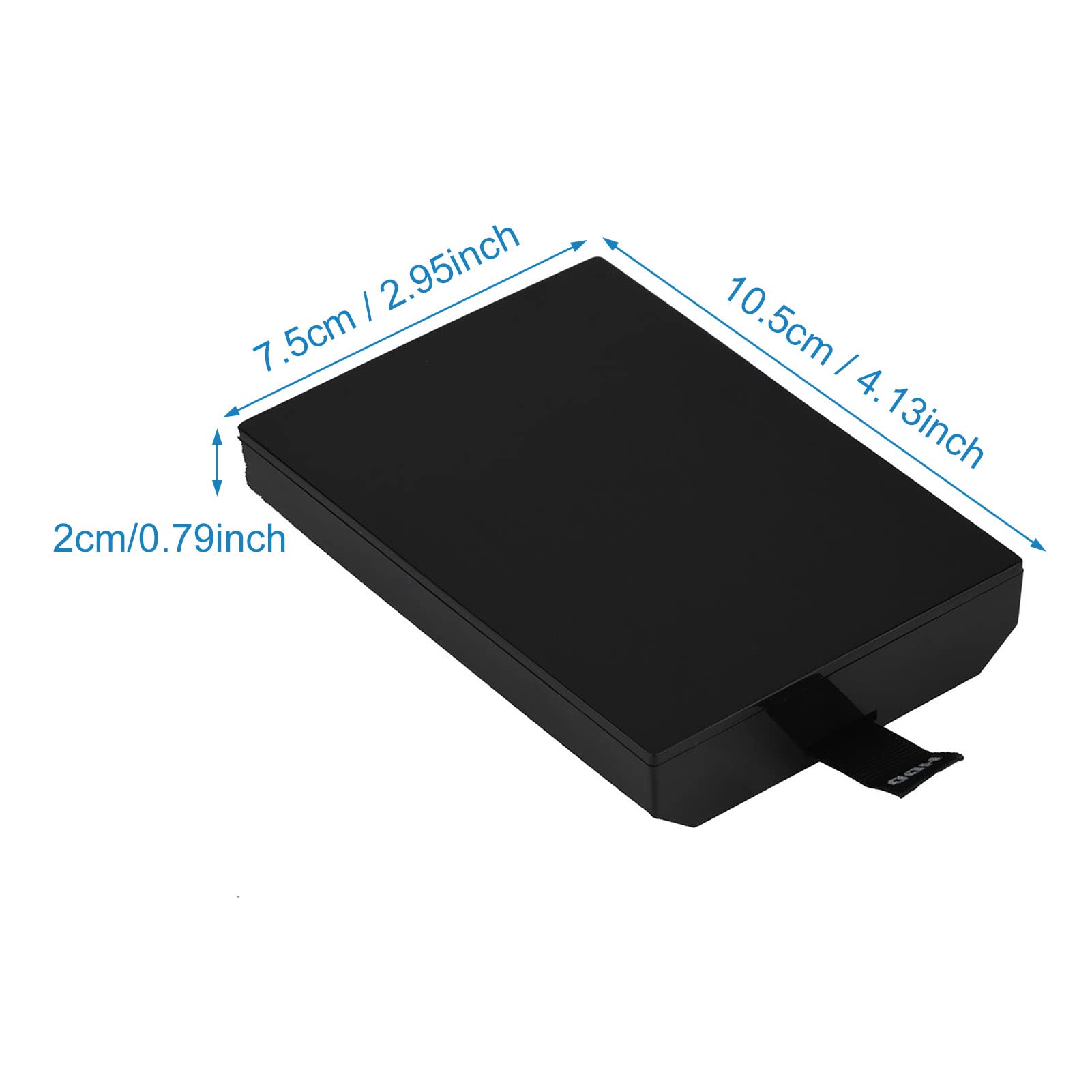 Demeras HDD Hard Drive Disk 120GB/250GB Hard Drive Disk HDD Slim Black Portable External Hard Drive(120GB)