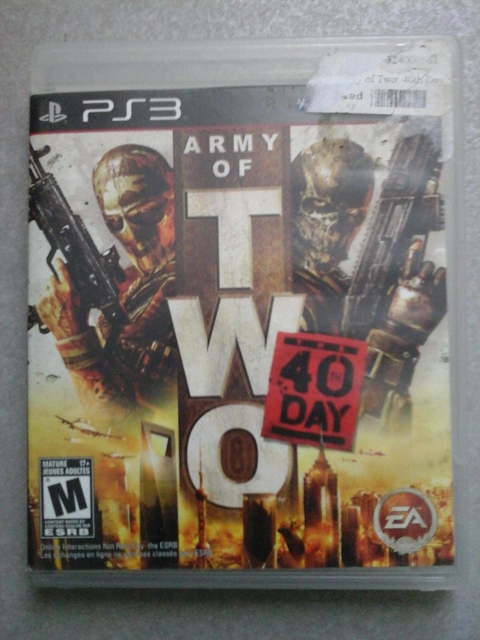 Army of Two: The 40th Day - Playstation 3 (Renewed)