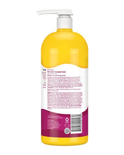 Alba Botanica Colorific Shampoo, Plumeria, 32 Oz