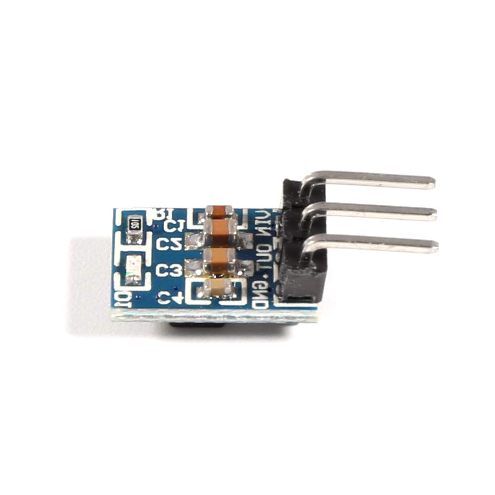 Dorhea 7 Pack 3.3V DC-DC Buck Converter 3 Pins AMS1117-3.3V DC 4.75V-12V to 3.3V Voltage Regulator Step Down Power Supply 800mA Buck Module