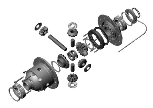 ARB RD152 Air Operated Locking Differential For Toyota Land Cruiser 9.5", Rear, 32 Spline