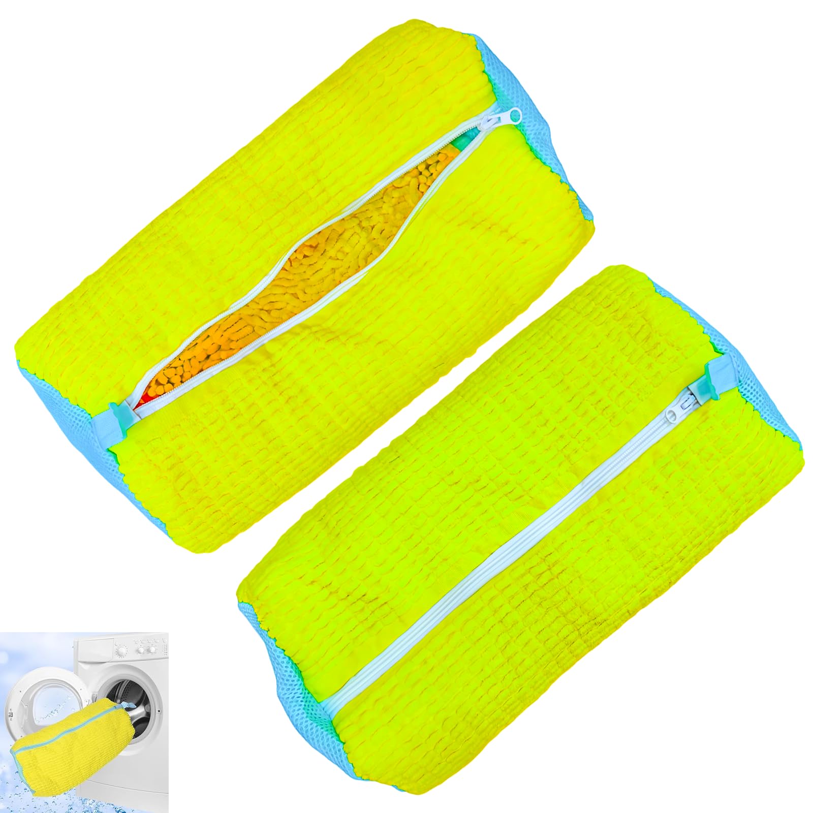 2 Packs Laundry Shoe Bag,Shoe Washing Machine Bag for Washer and Dryer,Shoe Bag for Washing Machine,Reusable Washer Shoe Bag for Sneaker Gym Shoes and All Shoe Types,Christmas Birthday Gift for Women.