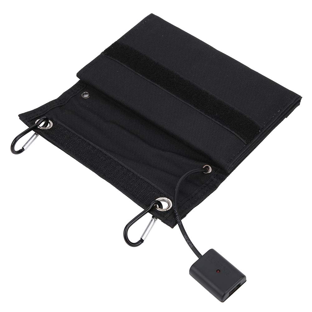 15W Portable Solar Panel, Foldable Pack Solar Charger, Waterproof Solar Powered Charging Panels Boards for Cameras/Laptops/Car Batteries/Solar Street Lights/Outdoor Activities