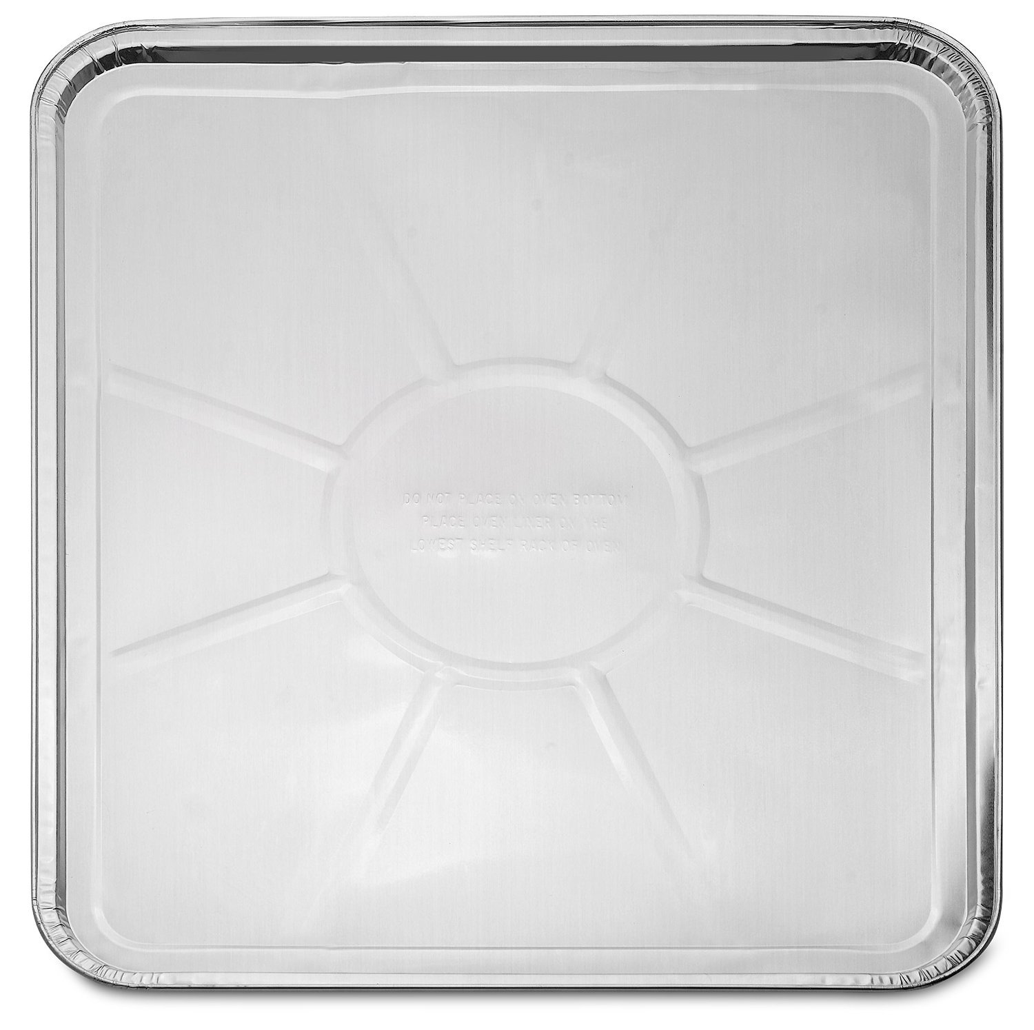 5-Pack Disposable Foil Oven Liners by DCS Deals โ Keep Your Oven Clean and Healthy โ Perfect Silver Foil Drip Pan Tray for Cooking, Baking, Roasting, and Grilling- 18.5 x15.5โ inch