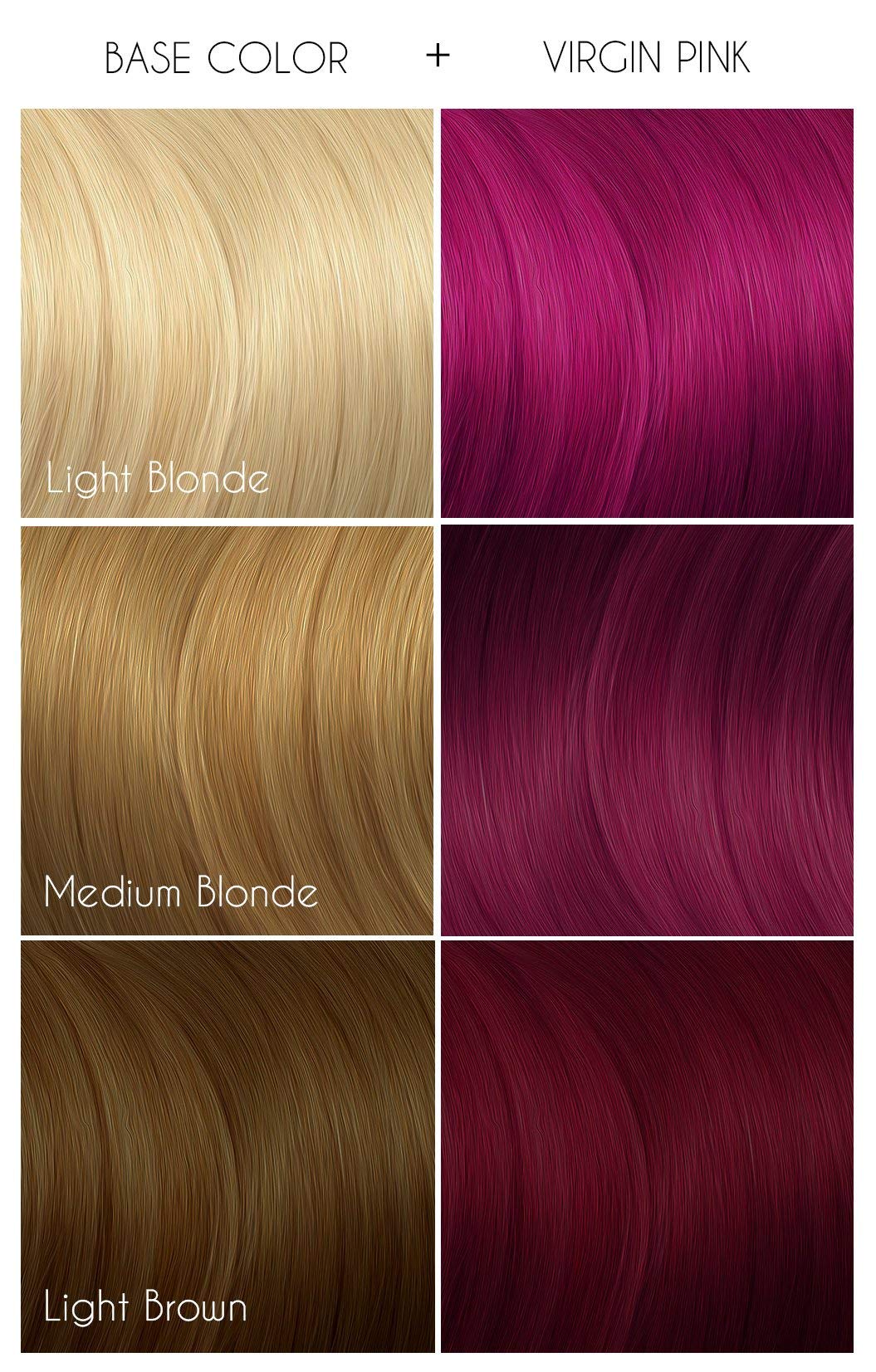 ARCTIC FOX Vegan and Cruelty-Free Semi-Permanent Hair Color Dye (4 Fl Oz, VIRGIN PINK)