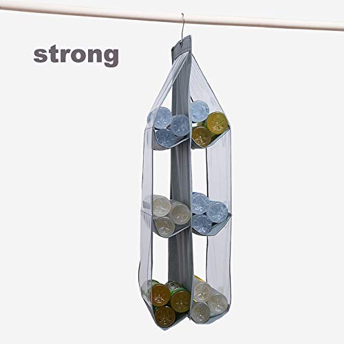 DIOMMELL Purses Hanger Hanging Handbag Organizer Bags Storage Holder for Closet with 6 Larger Pockets