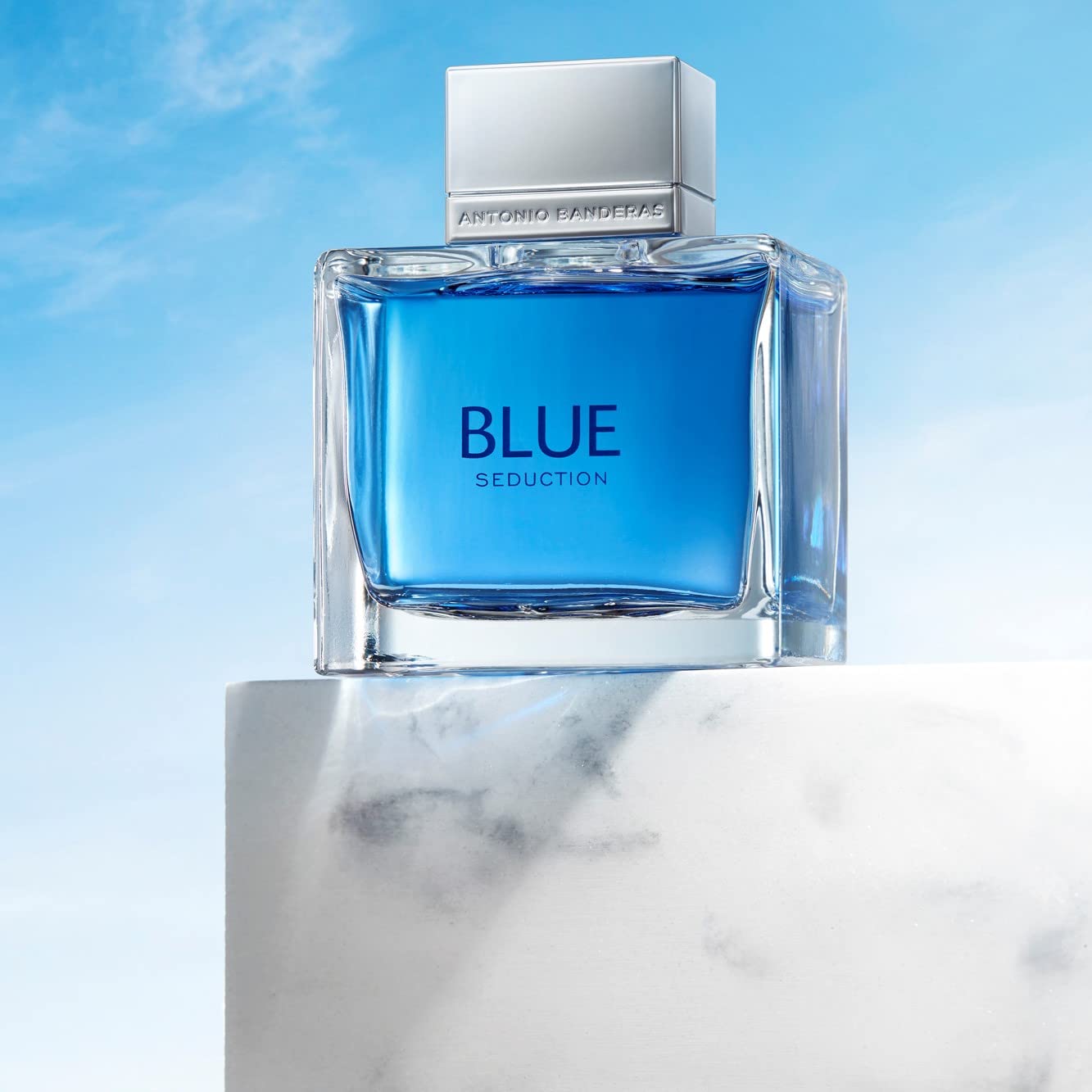 Antonio Banderas Blue Seduction Eau de Toilette Spray for Men, 6.8 Fluid Ounce