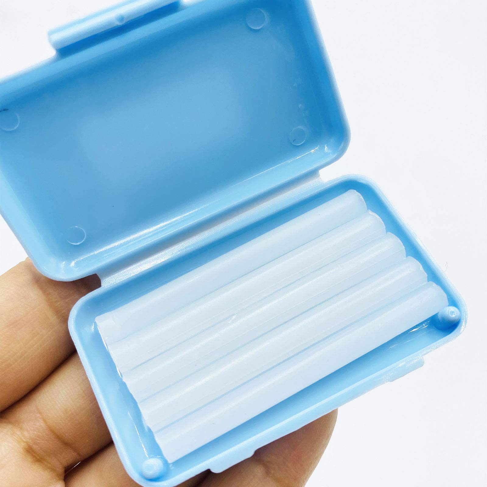 Orthodontic Wax for Braces, HRASY 10 Pack Dental Wax Brace Wearer Wax for Relieving Irritation and Pain, Blue Mint Flavor