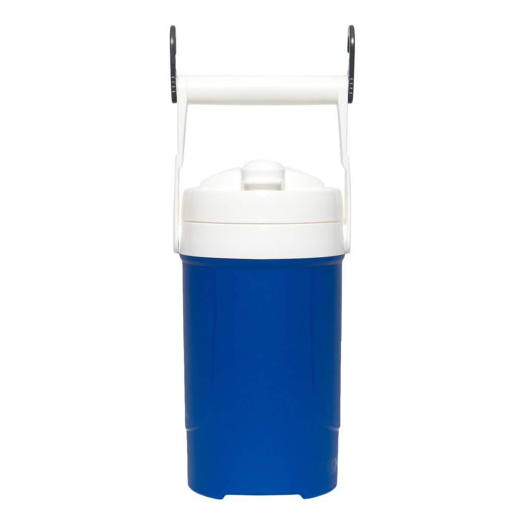 2 Quart Sport Beverage Cooler with Hooks Color: Majestic Blue/White